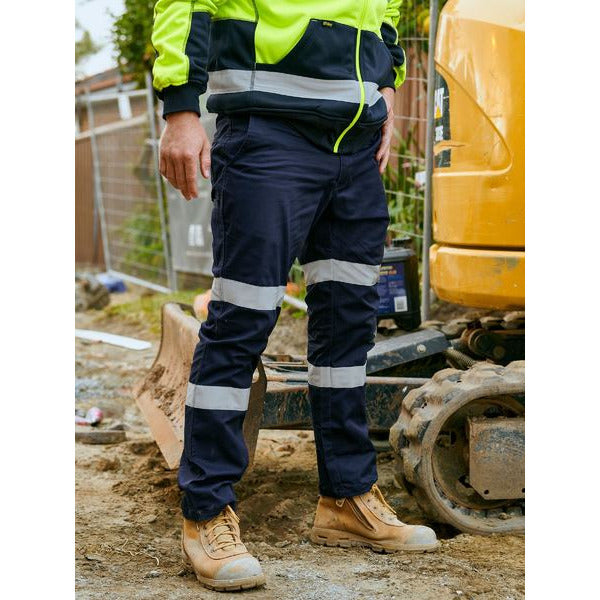 Bisley Taped Stretch Cotton Drill Cargo Pants - BPC6008T - Essential ...