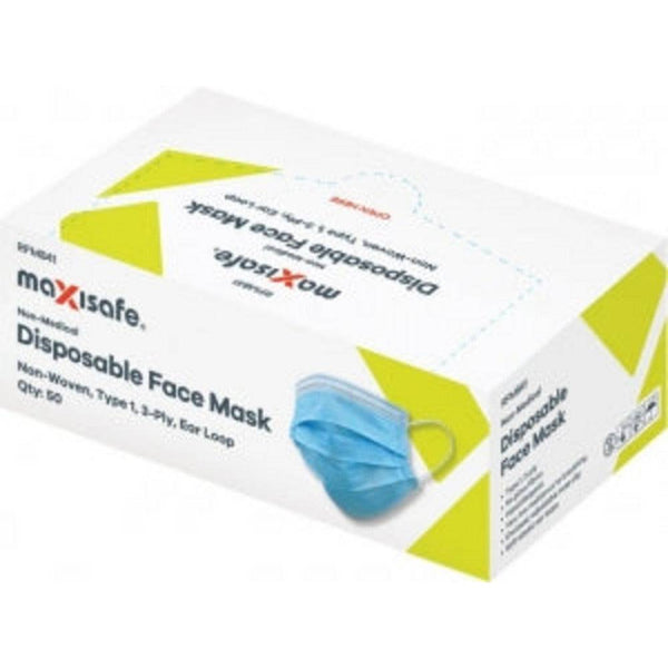 Maxisafe Disposable Face Mask - RFM841 - Essential Trade Wear